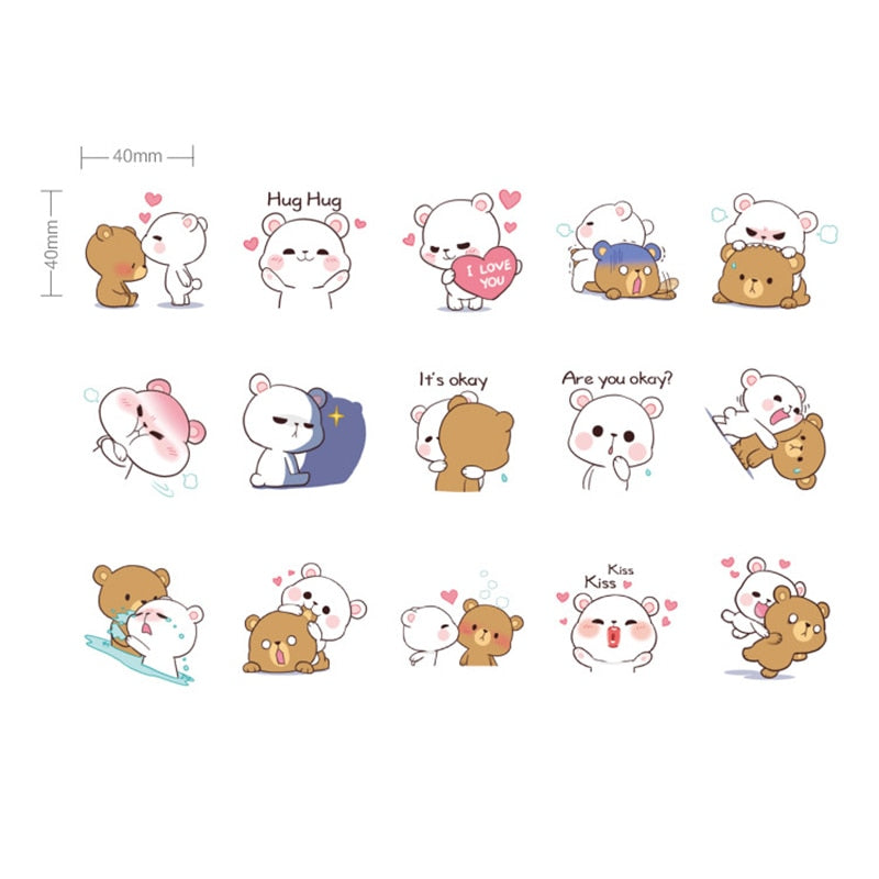 UwU Bear Hug Stickers – UwU Energy